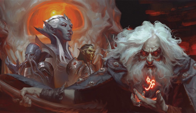 Review (VF) : Le Donjon du mage dément (DD5) – La Table du Quarantenaire